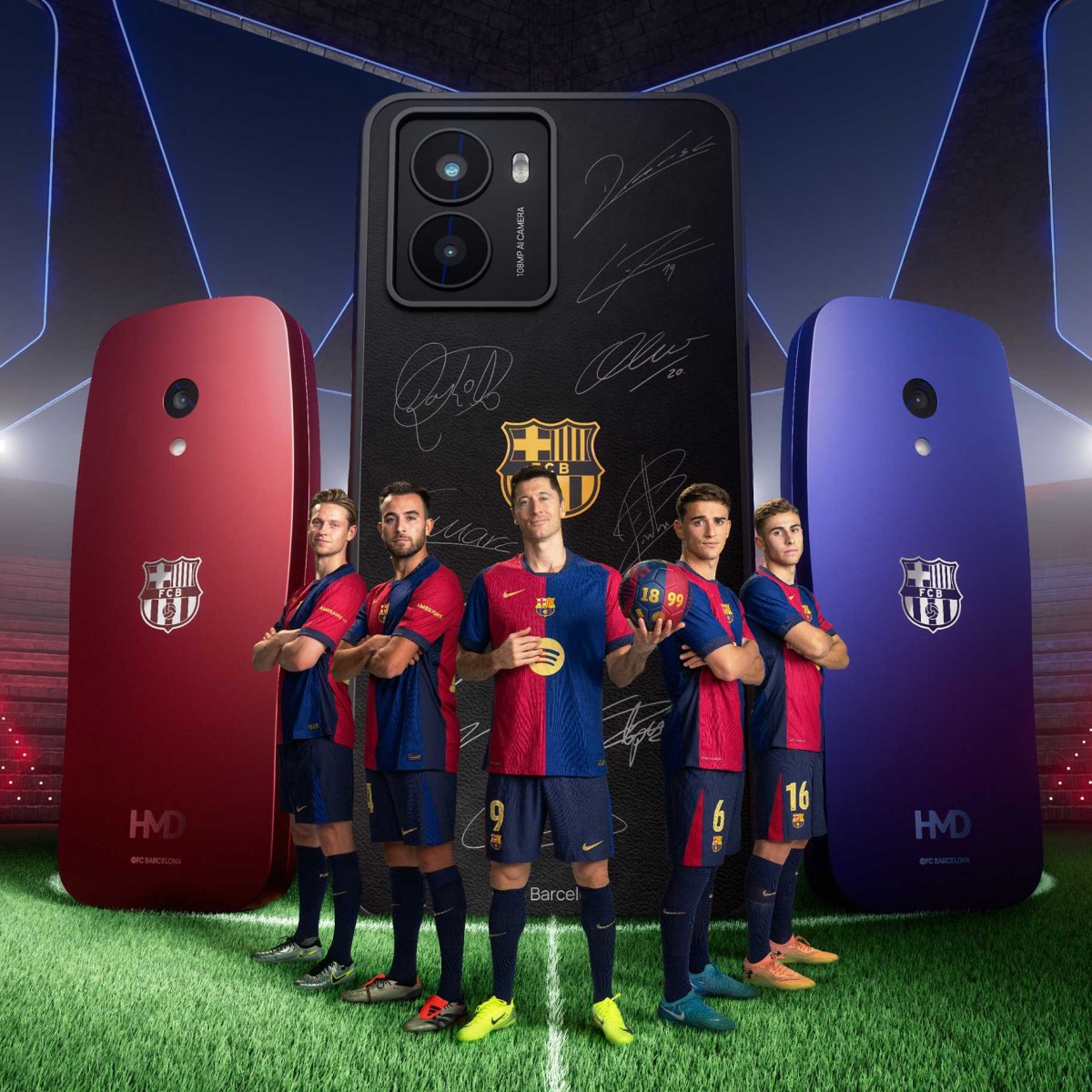 HMD Fusion ve HMD 3210, FC Barcelona renklerine kavuştu - Donanım Günlüğü